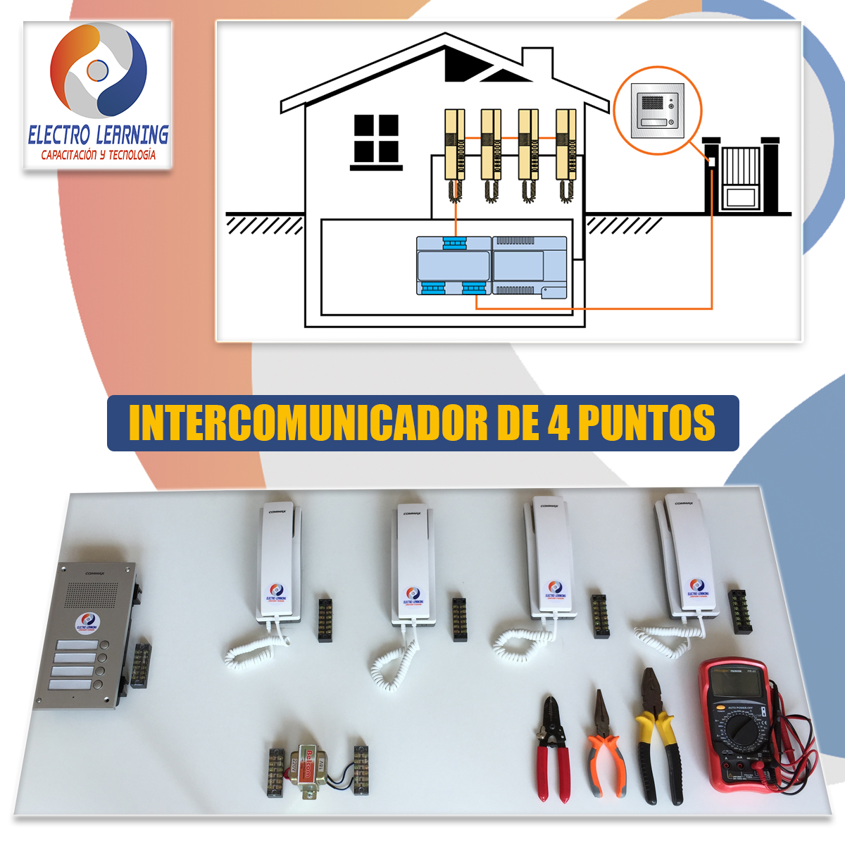 Intercomunicadores y video portero con cerradura eléctrica – Electro ...